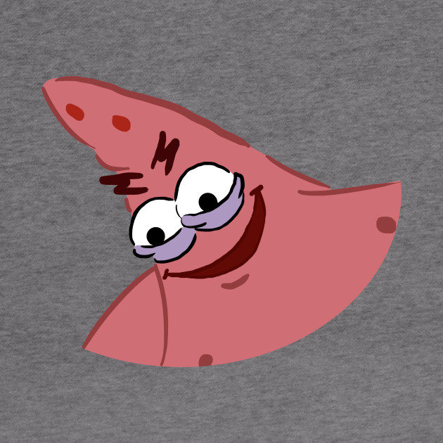 Evil Patrick Meme - Patrick Star - Hoodie | TeePublic Evil Patrick Meme - Patrick Star - Hoodie | TeePublic